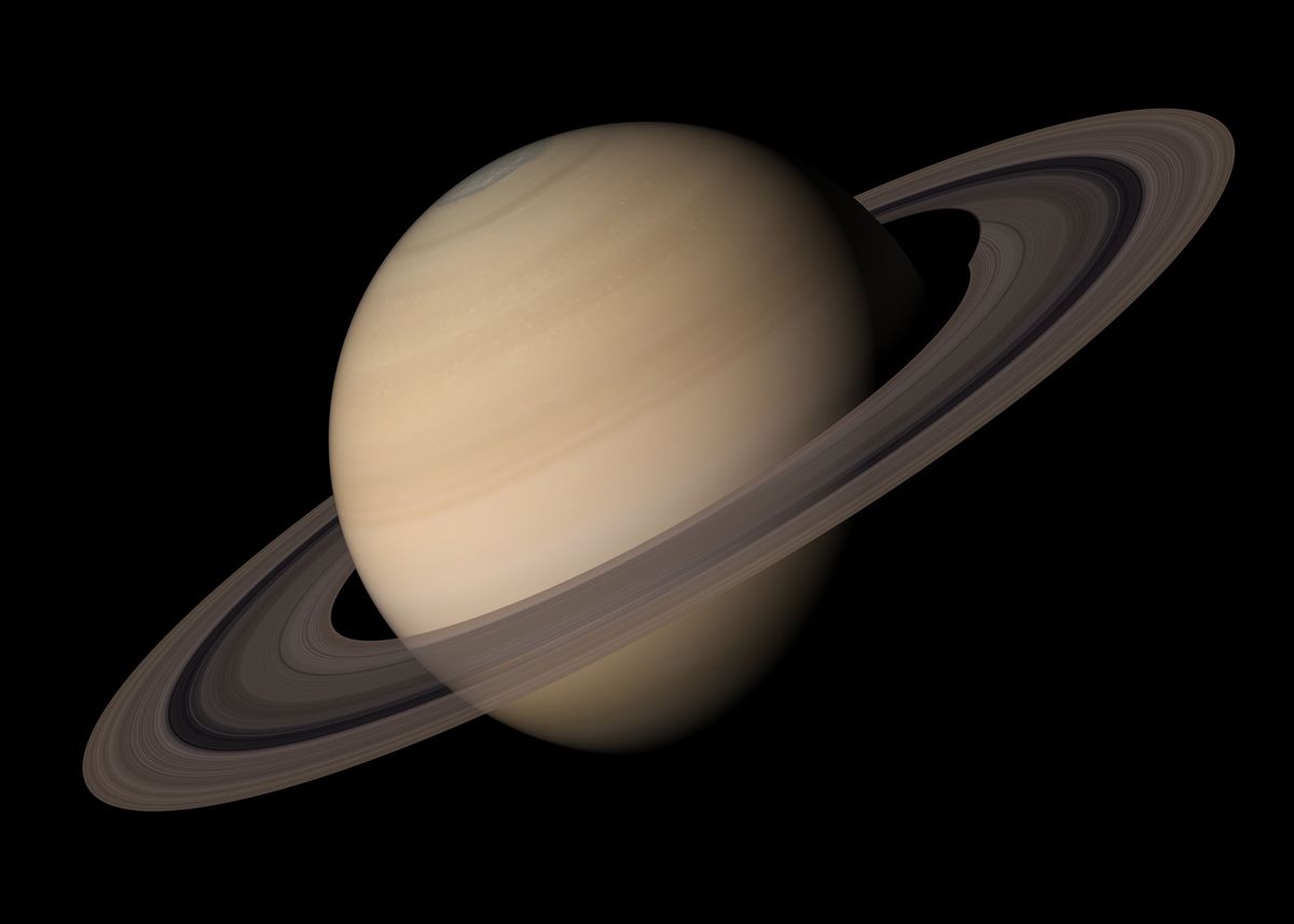 'Saturn Planet' Poster by dkDesign | Displate