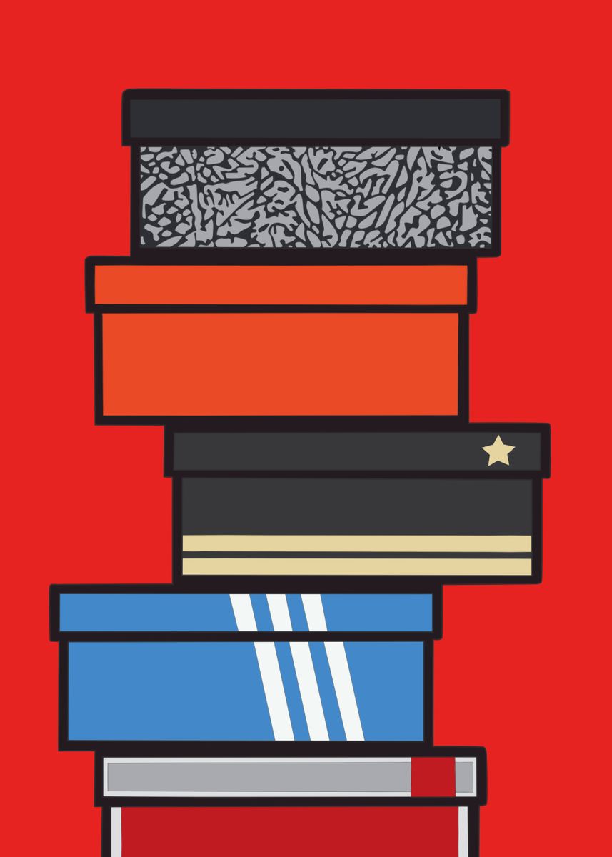'Hype box' Poster, picture, metal print, paint by Pen Demic | Displate