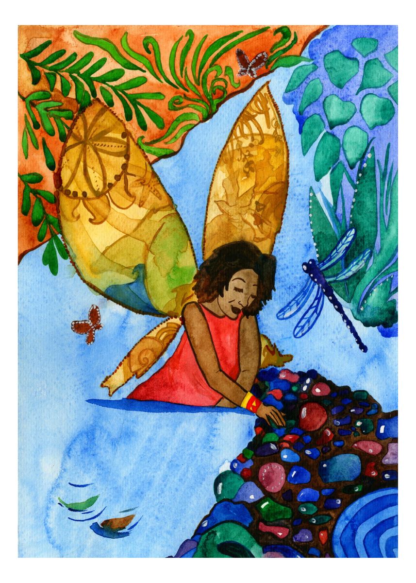 'Earth Fairy' Poster, picture, metal print, paint by Fairychamber ...