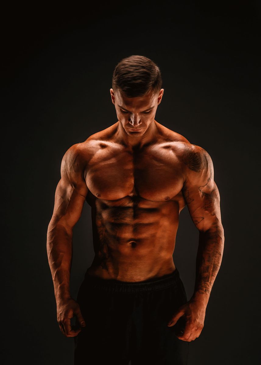 'Gym Bodybuilding Sport 108' Poster, picture, metal print, paint by ...