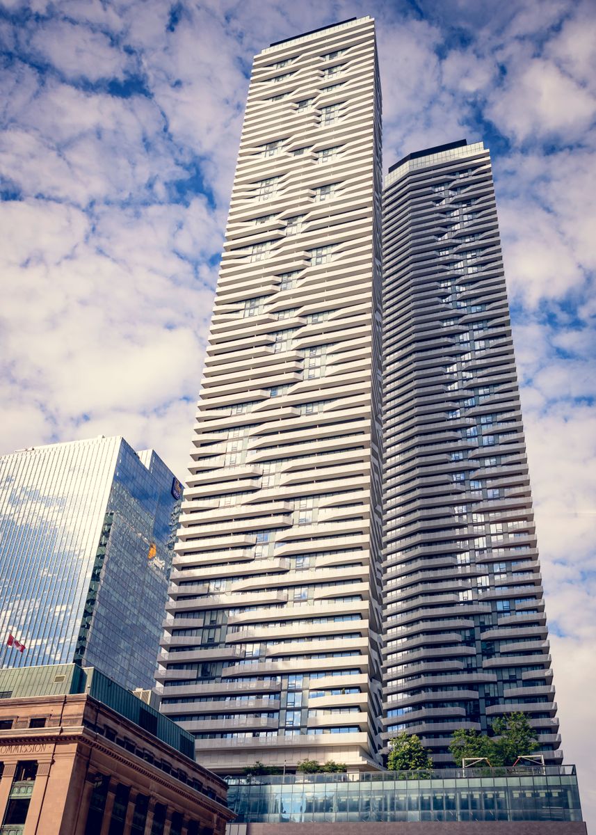 'Architecture in Toronto ' Poster by Svetlana Sewell | Displate