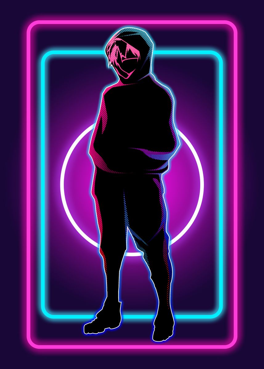 'Soul of glow' Poster, picture, metal print, paint by San Creative ...