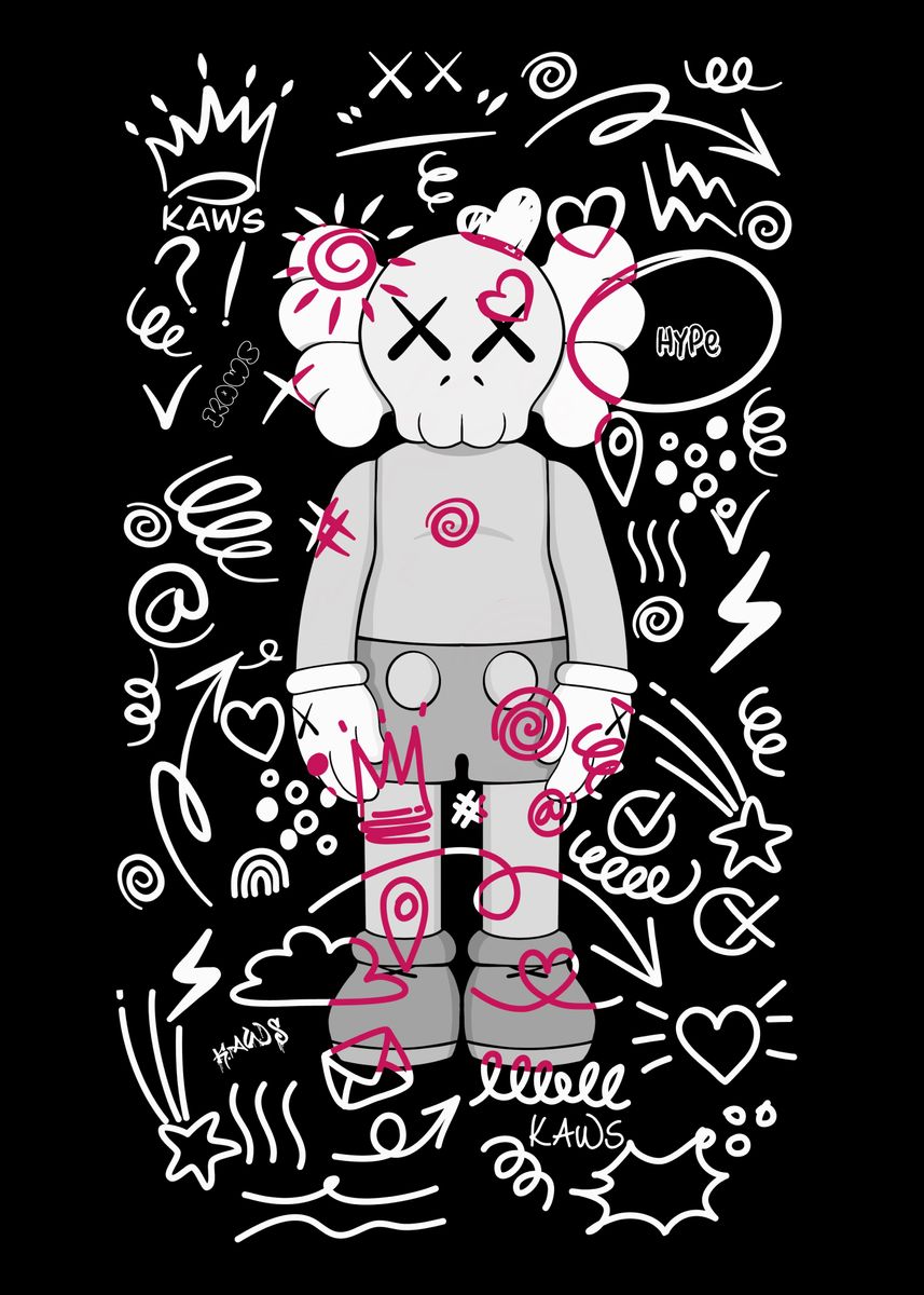 'Funny characters' Poster, picture, metal print, paint by Biopic Studio ...