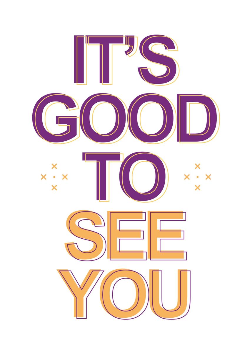 'See You' Poster, picture, metal print, paint by Memories Poster | Displate