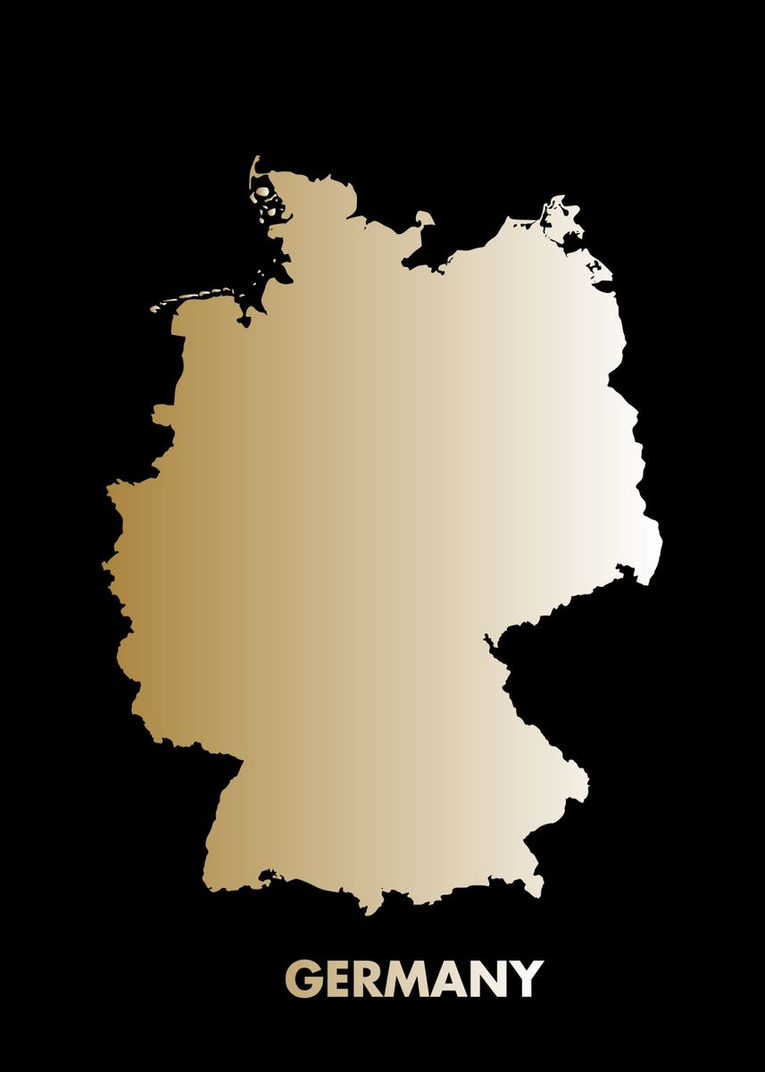 'Germany' Poster by Trending Collections | Displate