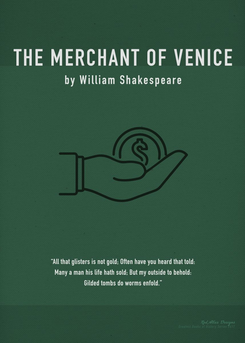 'The Merchant of Venice' Poster, picture, metal print, paint by Design ...