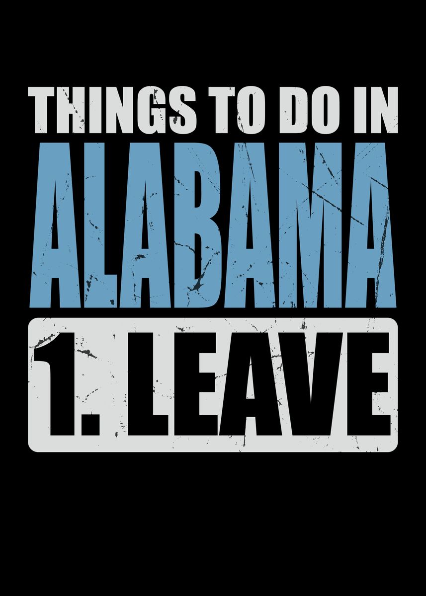 'Alabama Meme' Poster by schmugo | Displate
