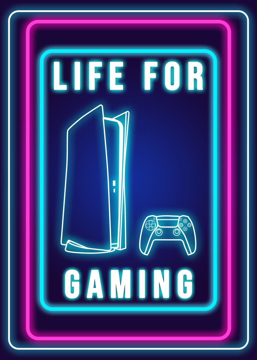 'Gamer' Poster by San Creative | Displate