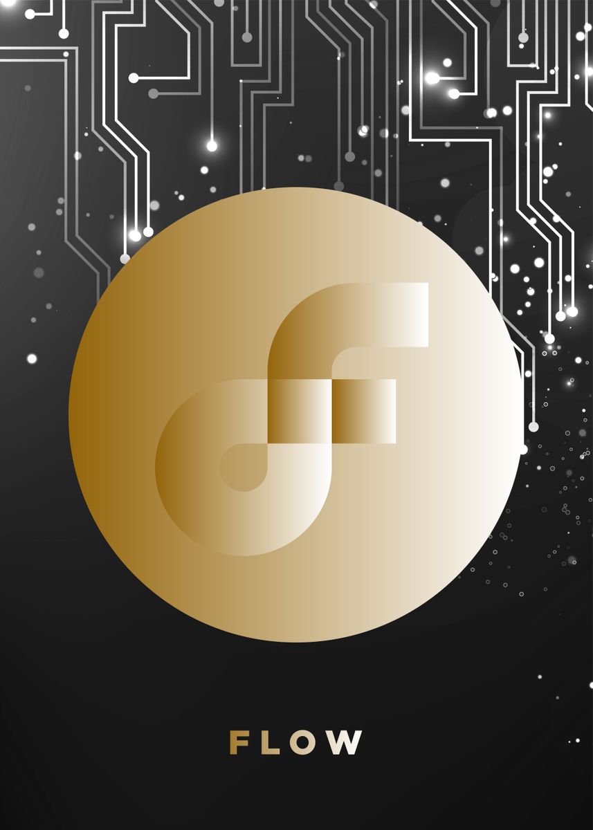 'Flow Coin' Poster by Art Print | Displate