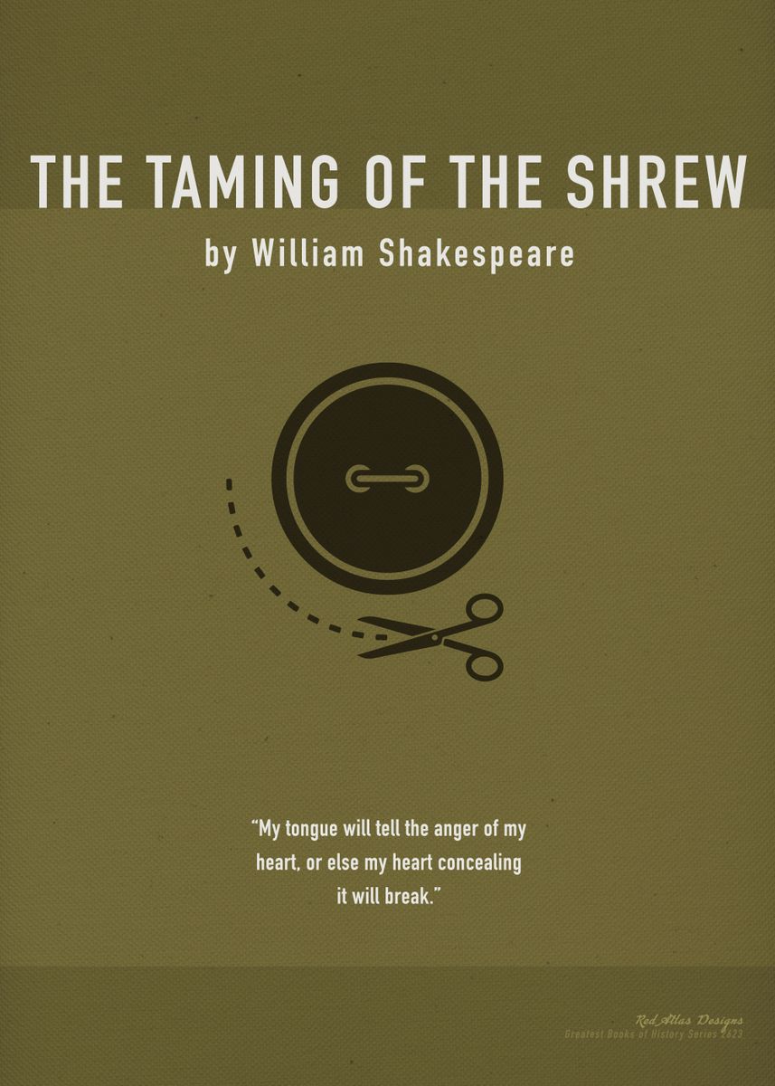 'The Taming of the Shrew' Poster, picture, metal print, paint by Design ...