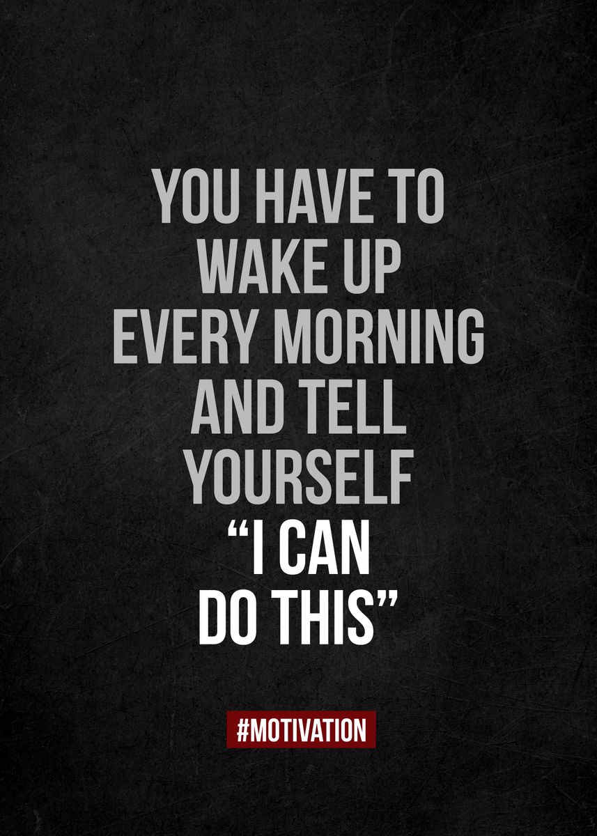 'Motivation Quote' Poster by Anime Manga | Displate