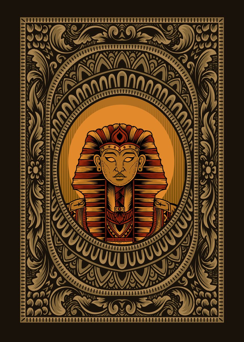 'sphinx egypt' Poster, picture, metal print, paint by wan studio 50 ...