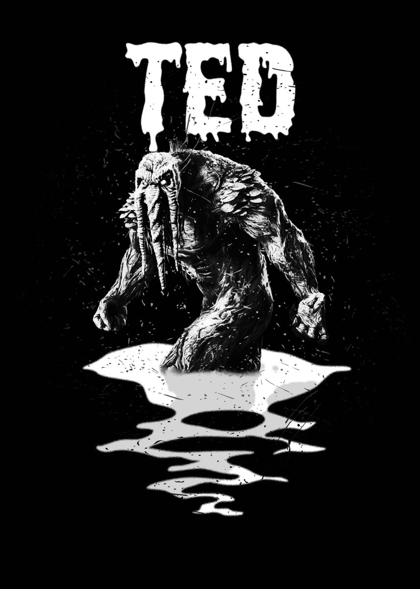 'Ted' Poster, picture, metal print, paint by Marvel | Displate
