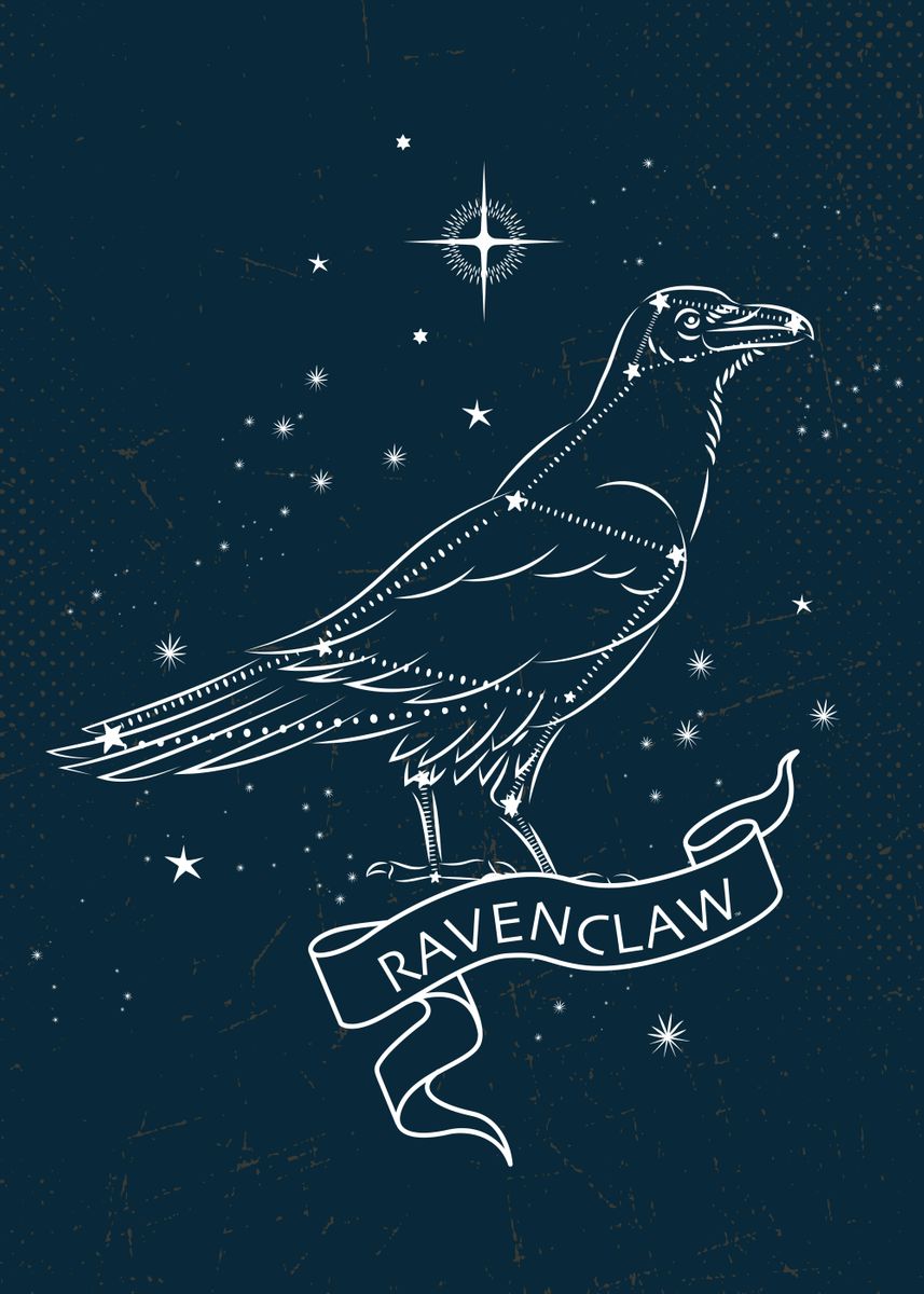 'Ravenclaw Constellation' Poster, picture, metal print, paint by ...