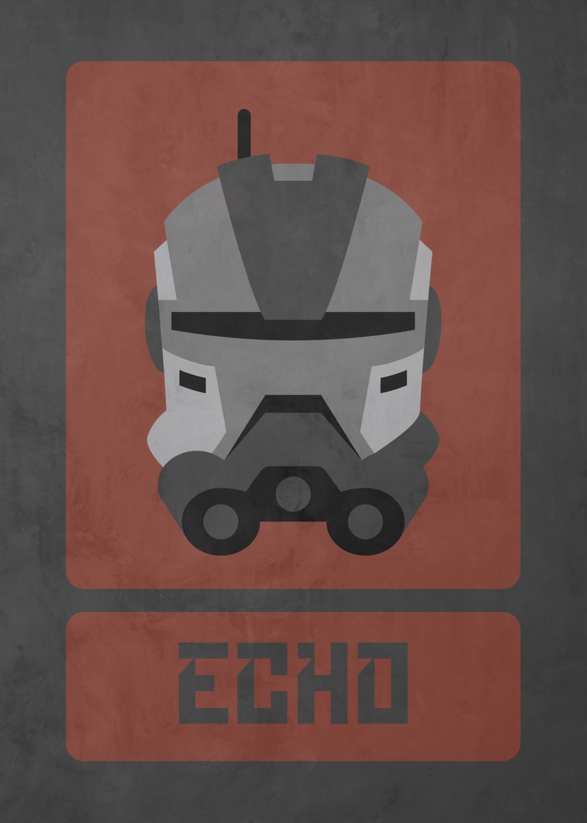 'Echo' Poster by Star Wars | Displate