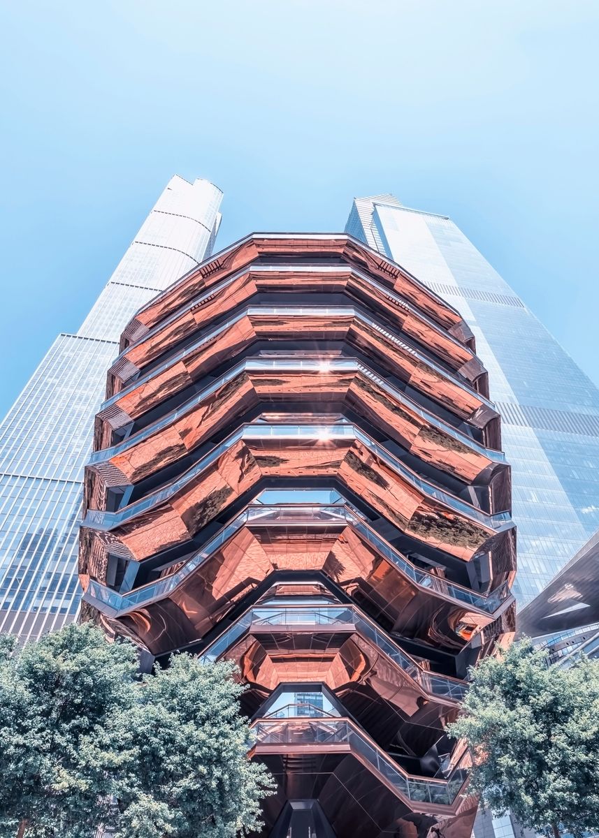 'The Vessel' Poster, picture, metal print, paint by Mango Art | Displate