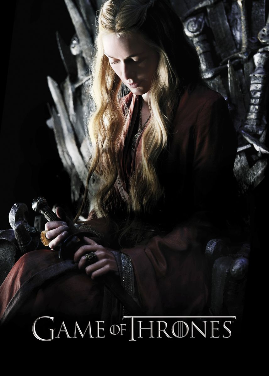 'Cersei Lannister' Poster, picture, metal print, paint by Game of ...
