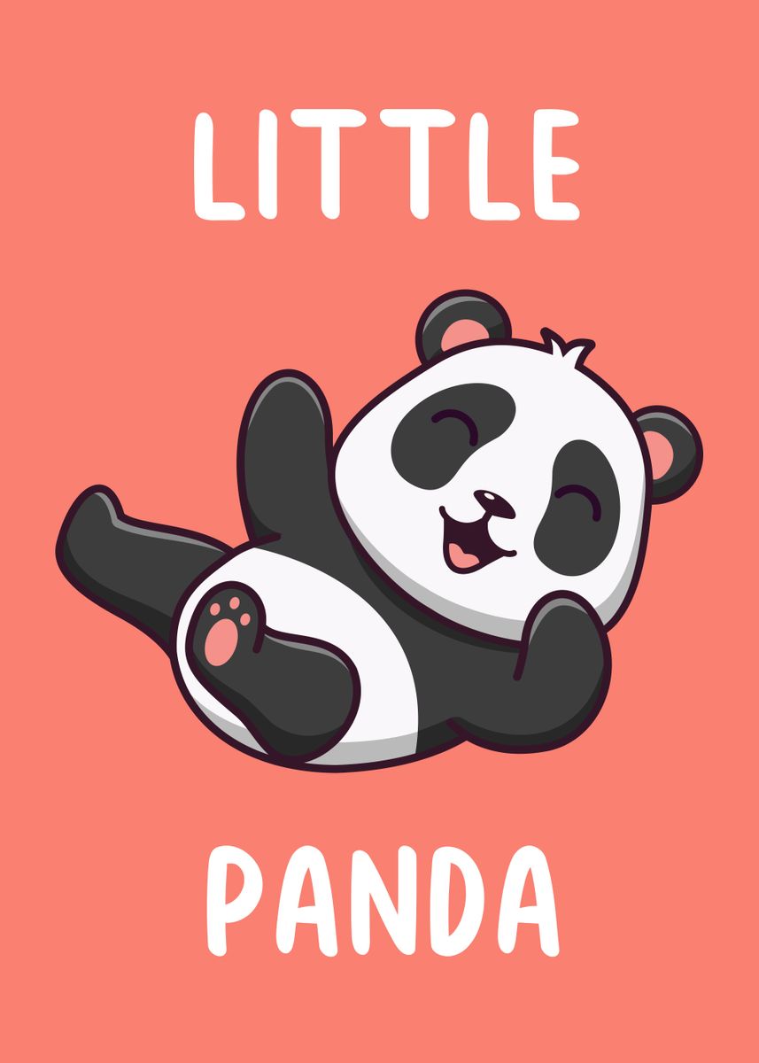 'Panda Quotes Animal' Poster by Yannis Denton | Displate
