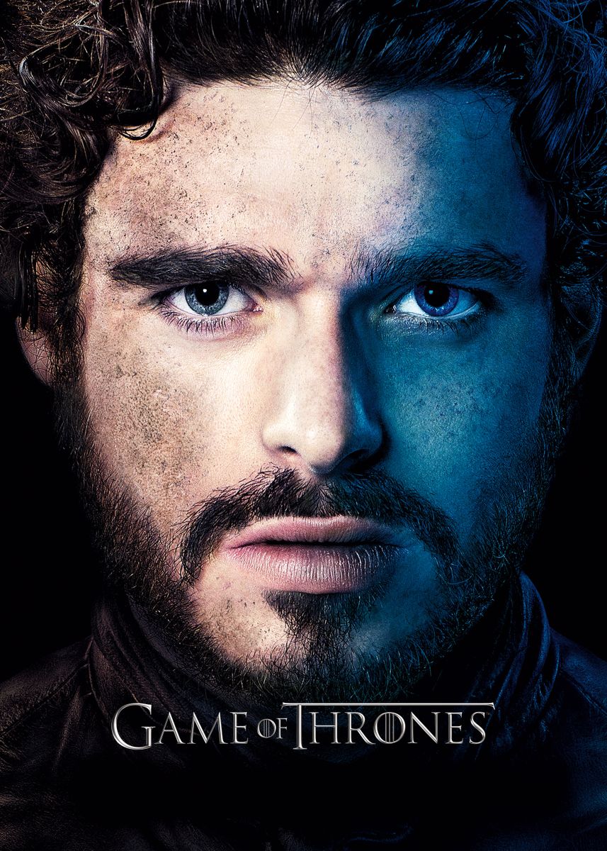 'Robb Stark' Poster, picture, metal print, paint by Game of Thrones ...
