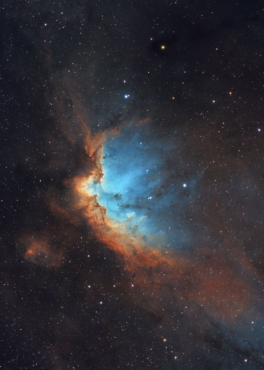 'The Wizard Nebula' Poster, picture, metal print, paint by Bright ...