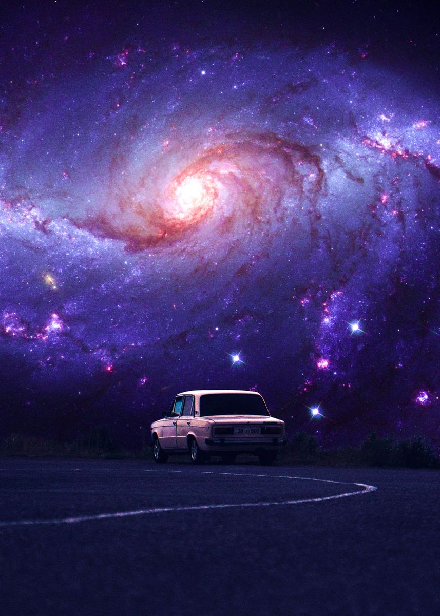 'STARRY NIGHT' Poster, picture, metal print, paint by LFHCS | Displate