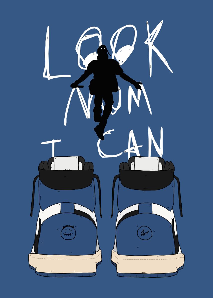 'I can fly' Poster, picture, metal print, paint by Hype Sign | Displate