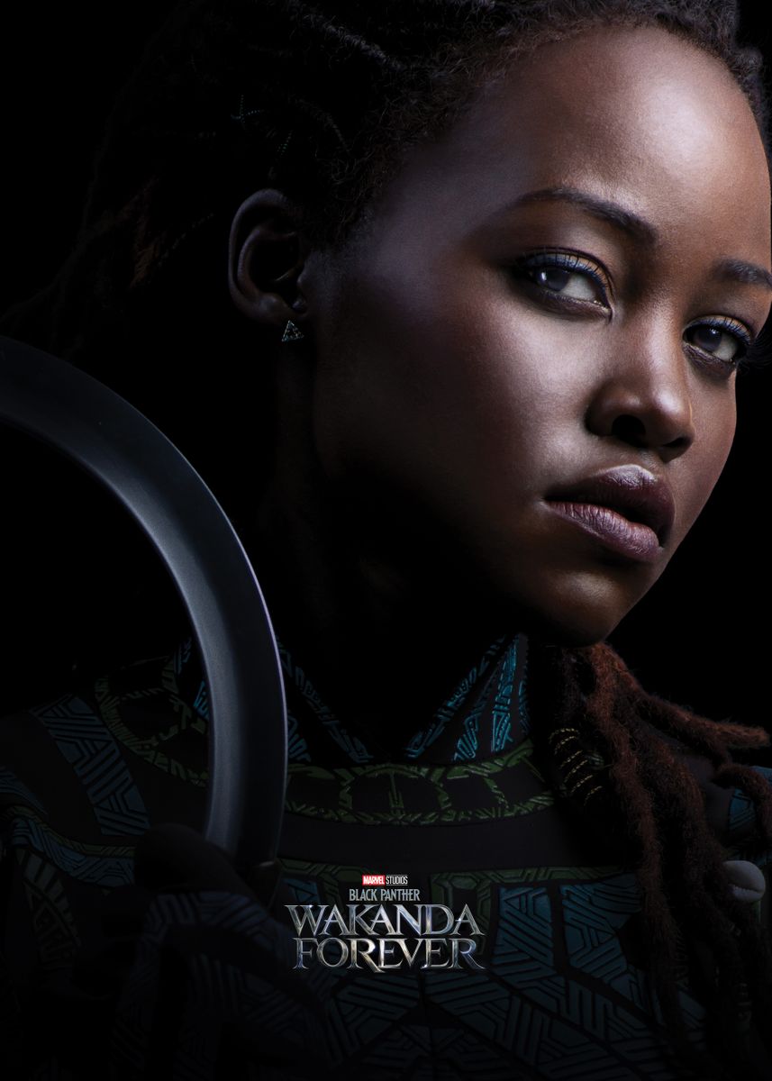 'Nakia' Poster, picture, metal print, paint by Marvel | Displate