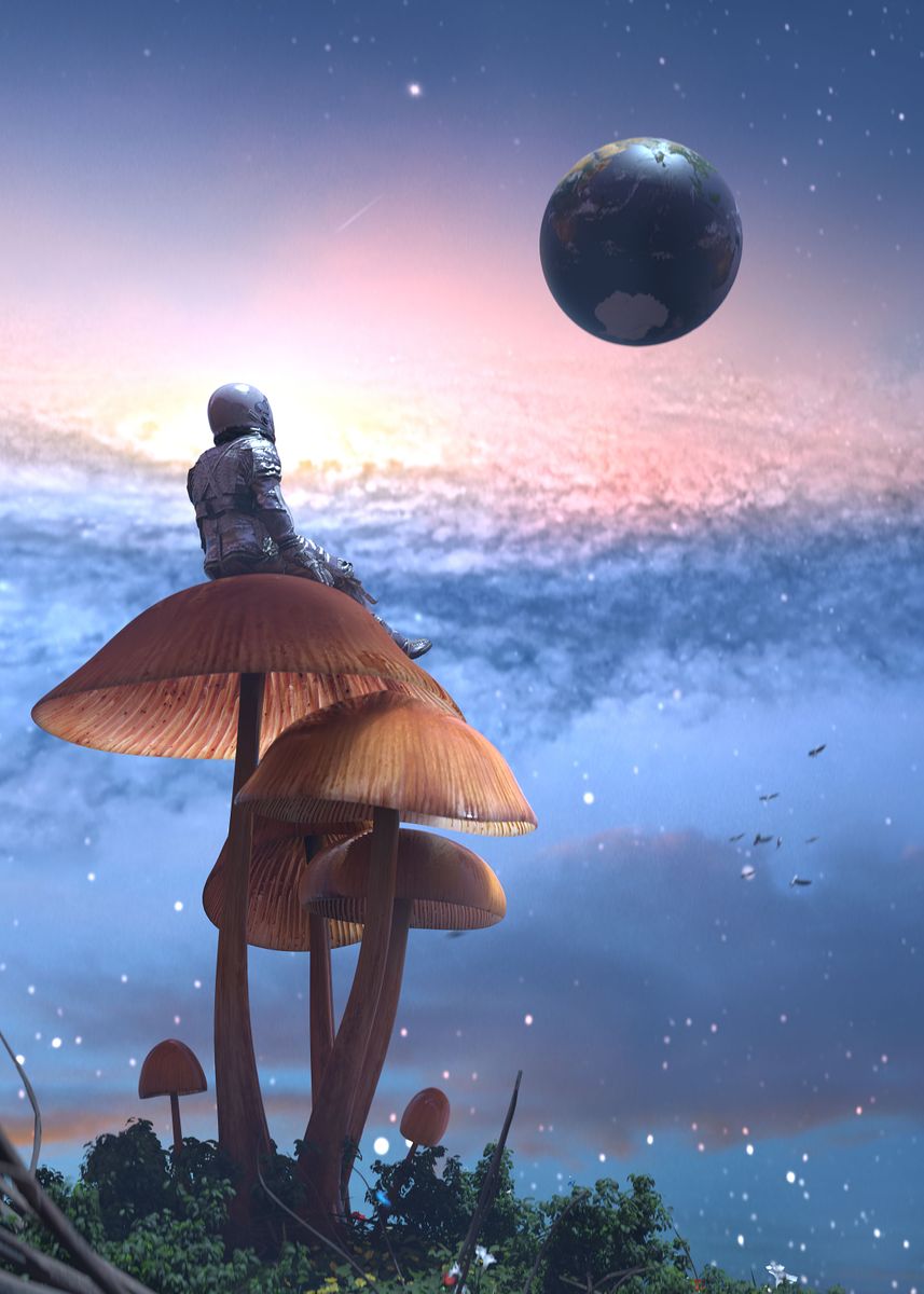 'A Trip' Poster by Nicebleed | Displate