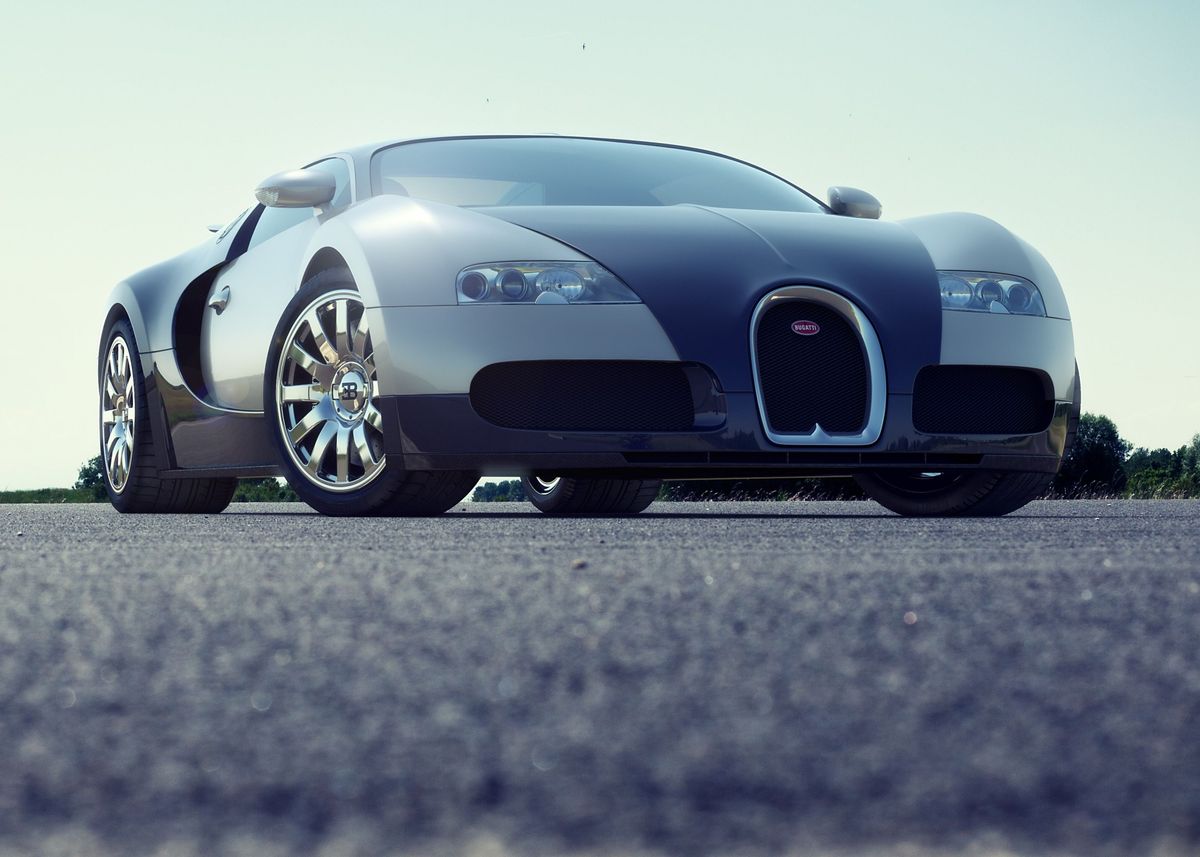 'Bugatti Veyron' Poster by Monster Car | Displate