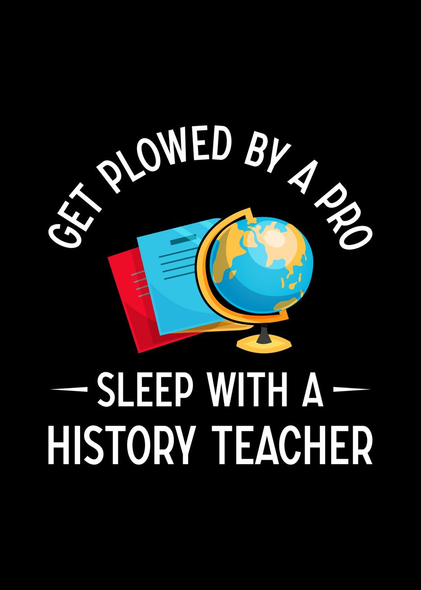 'History Teacher' Poster, picture, metal print, paint by Sebastian ...