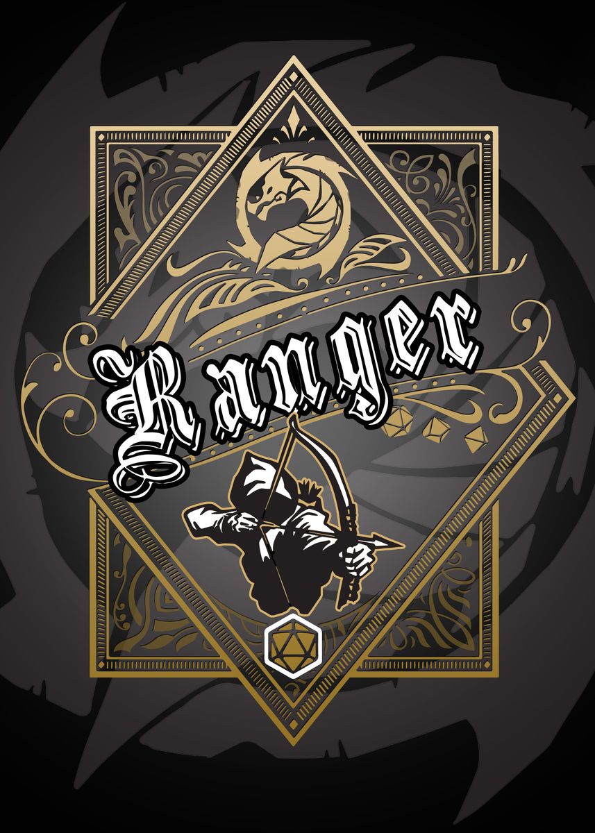 'Ranger class emblem' Poster, picture, metal print, paint by LouteCrea ...