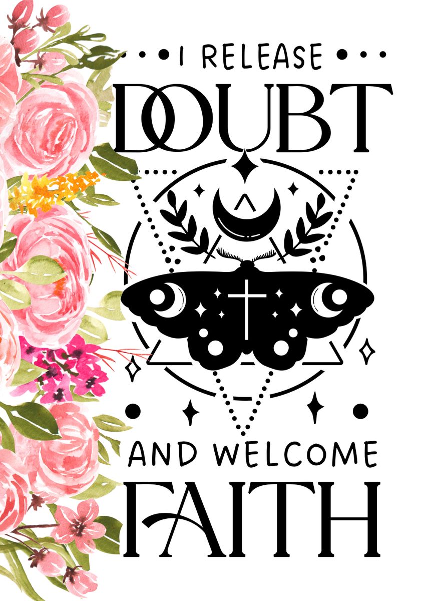 'Faith' Poster by Juliana RW | Displate