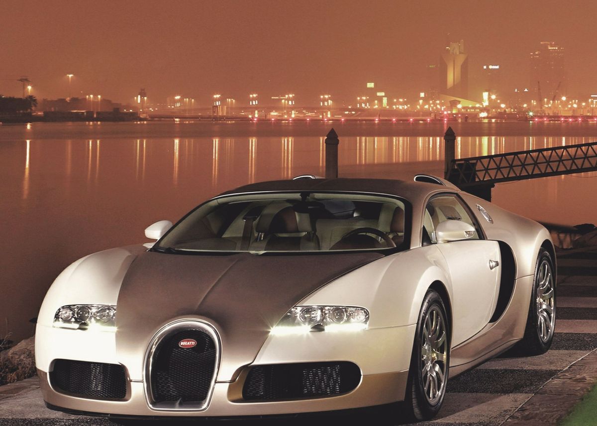 'Bugatti Veyron ' Poster by jack li | Displate