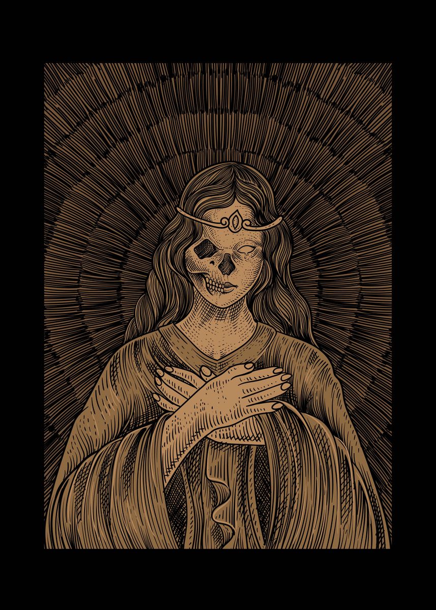 'Maria' Poster by wan studio 50 | Displate