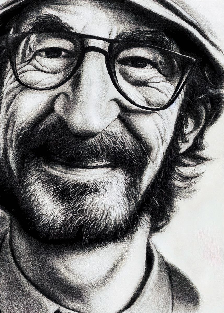 'Steven Spielberg' Poster by Chris Cupit | Displate
