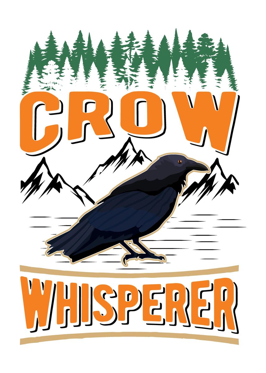 'Crow Raven Carrion Crow Br' Poster, picture, metal print, paint by ...
