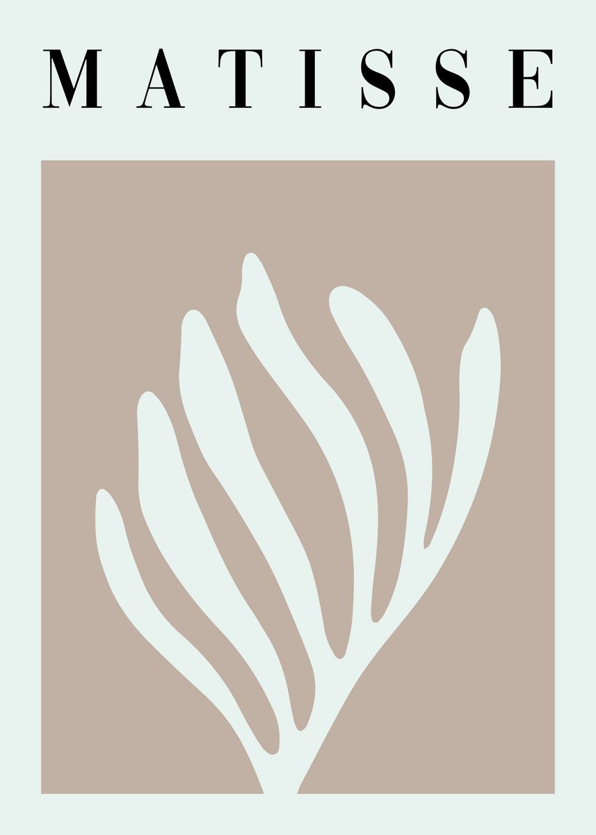 'Henri Matisse Botanical' Poster, picture, metal print, paint by ...