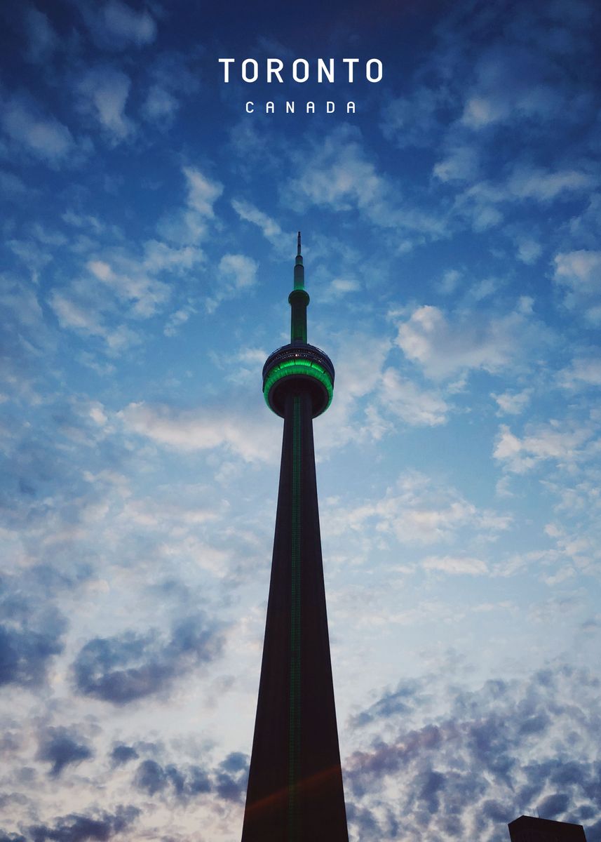 'Toronto ' Poster by Travel Addict | Displate