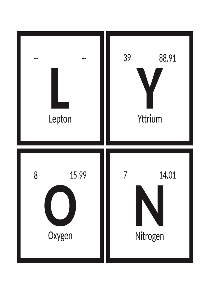'Elements of Lyon City' Poster by Maozva | Displate