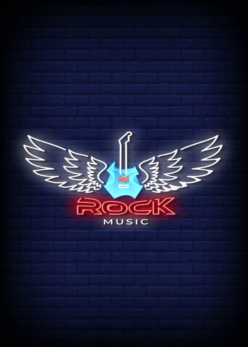 'Rock' Poster by CANON ROCK | Displate