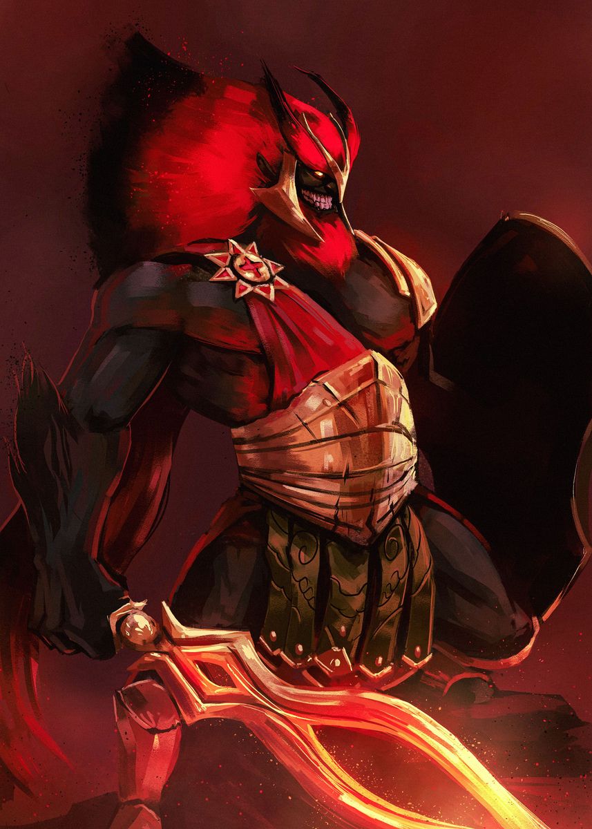 'War General' Poster, picture, metal print, paint by Bravin Fernades ...