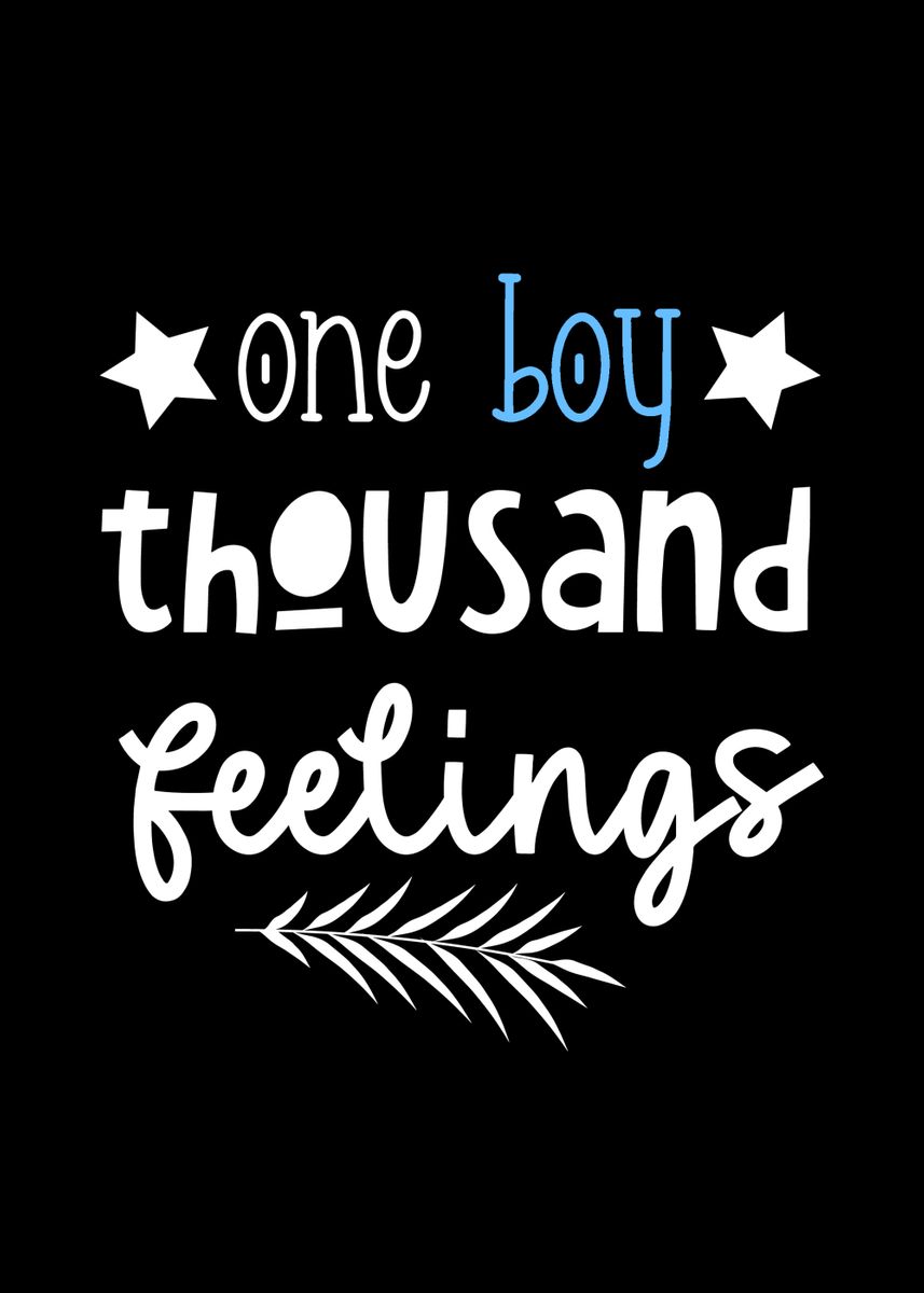 'One boy' Poster, picture, metal print, paint by Juliana RW | Displate