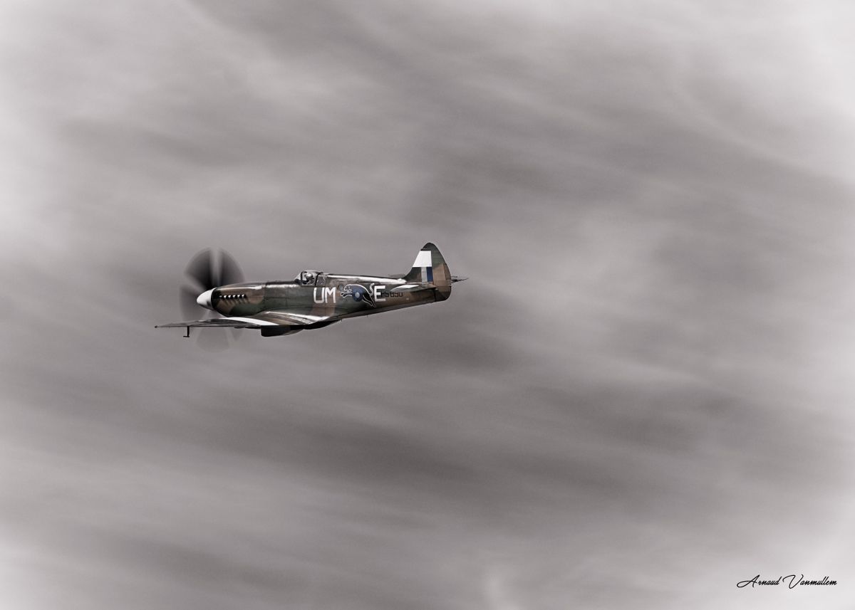 'Spitfire' Poster by Arnaud Vanmullem | Displate