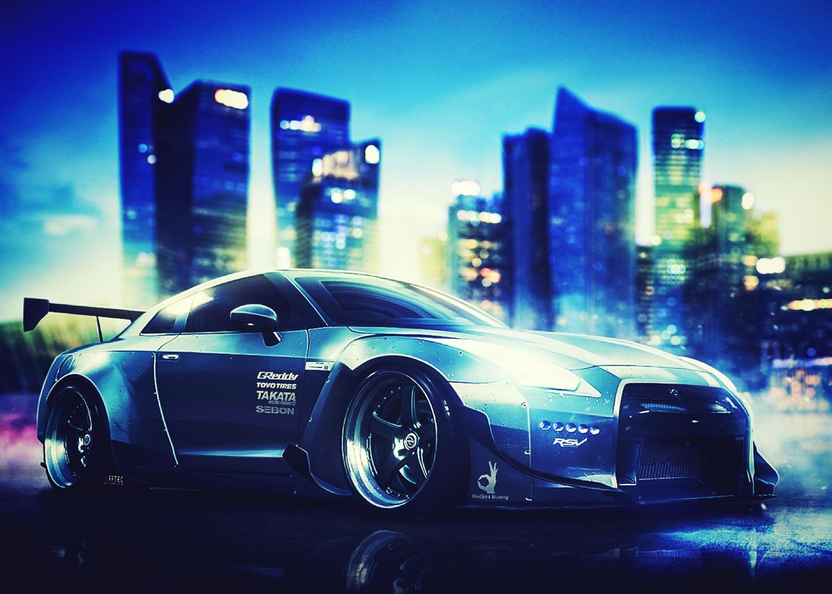 'Nissan ' Poster by Wolf Einstein | Displate