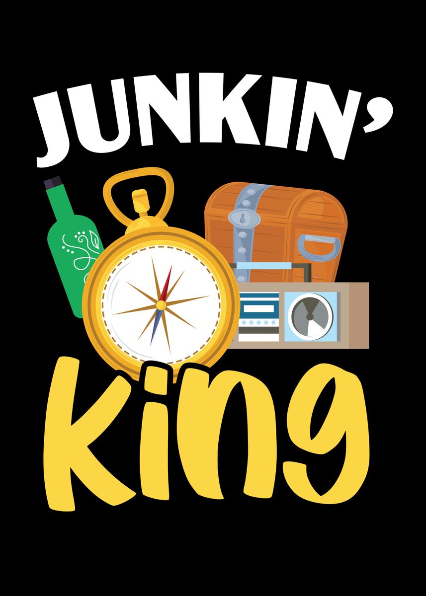 'Junkin King Antiquing' Poster by NAO | Displate
