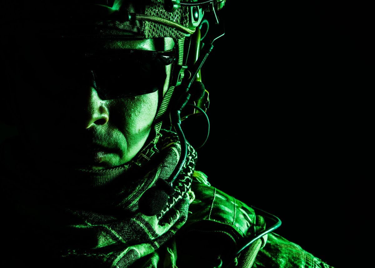 'Army soldier' Poster by Getmilitaryphotos Pro | Displate