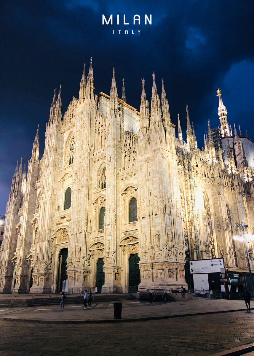 'Milan ' Poster, picture, metal print, paint by Big City | Displate