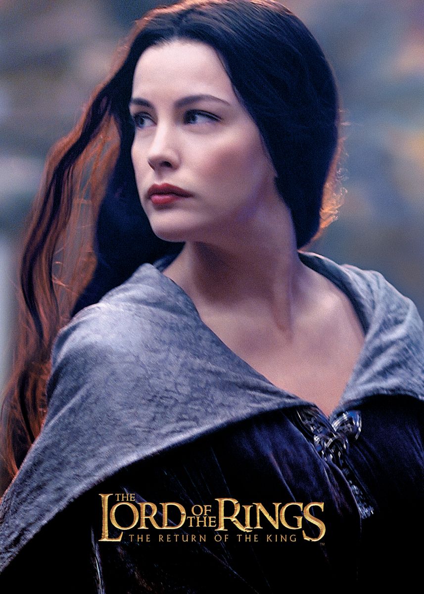 'Arwen Undómiel' Poster, picture, metal print, paint by Middle-Earth | Displate