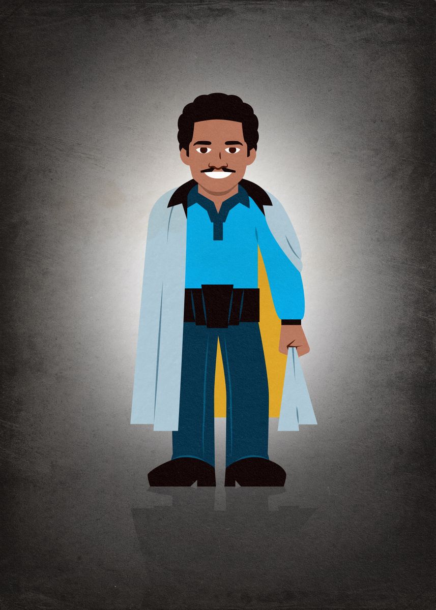 'Lando Calrissian' Poster by Star Wars | Displate