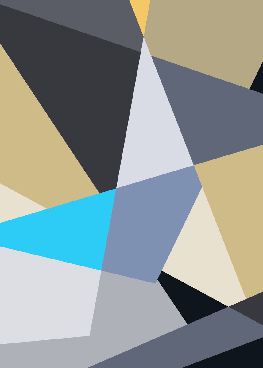 'Chaotic' Poster by Jakub Stepan | Displate